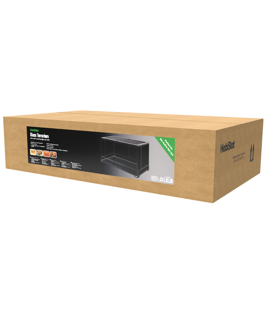 Terrarium en verre démontable Habistat 91,4 x 45,7 x 60cm - FG reptiles