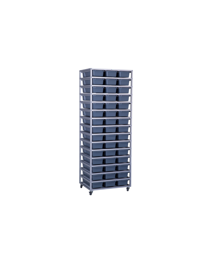 Racks Aluracks LP19 - 3 colonnes - 15 niveaux - FG reptiles