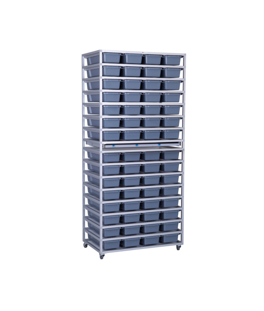 Racks Aluracks LP19 - 4 colonnes - 15 niveaux - FG reptiles